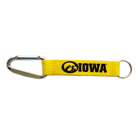University of Iowa Hawkeyes Yellow Key Chain Keytag Lanyard – Fan ...